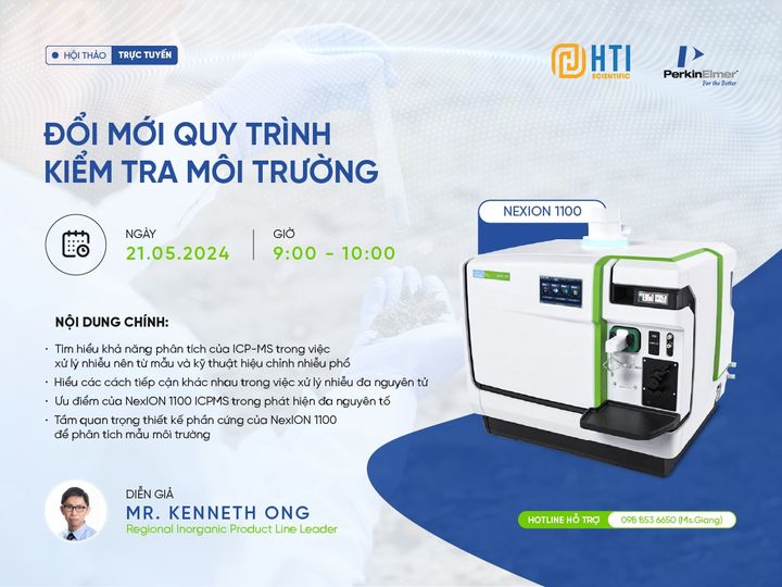 Đổi mới quy trình kiểm tra môi trường - HTI Scientific